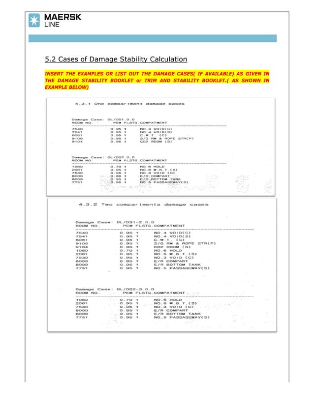 damage control plan.pdf apply for ships built after 1992 | PDF