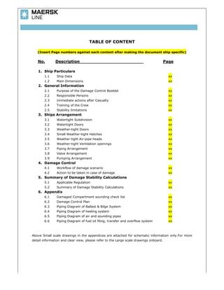 damage control plan.pdf apply for ships built after 1992 | PDF