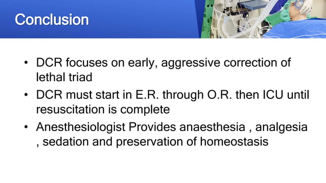 Damage control resuscitation roles of anaesthesiologist.pptx