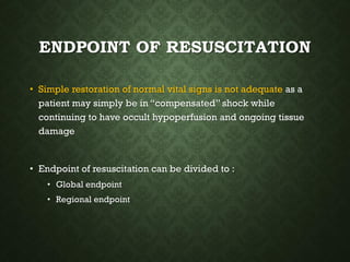 Damage control surgery and resuscitation | PDF