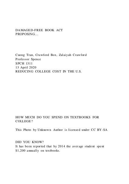 DAMAGED-FREE BOOK ACTPROPOSING…Cuong Tran, Crawford | PDF