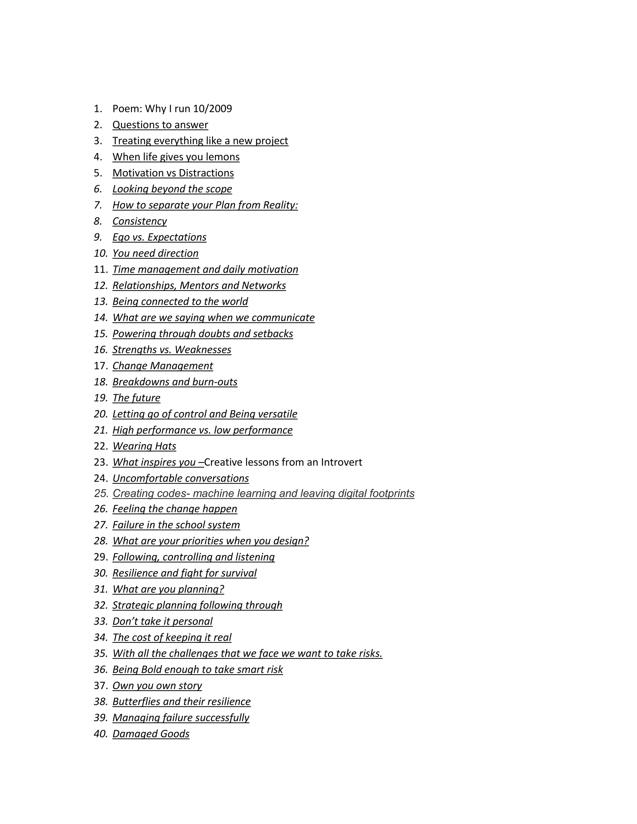 "Damaged Goods" How to Power Through Setbacks and Failures | PDF