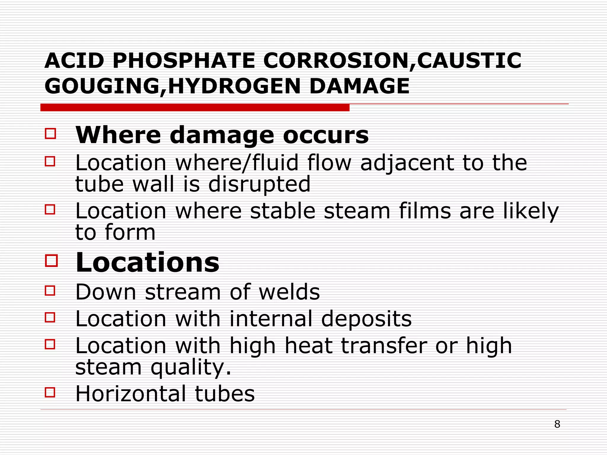 Damage mechanism in boiler (thermal power plant) | PPT