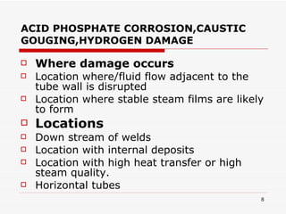 Damage mechanism in boiler (thermal power plant) | PPT