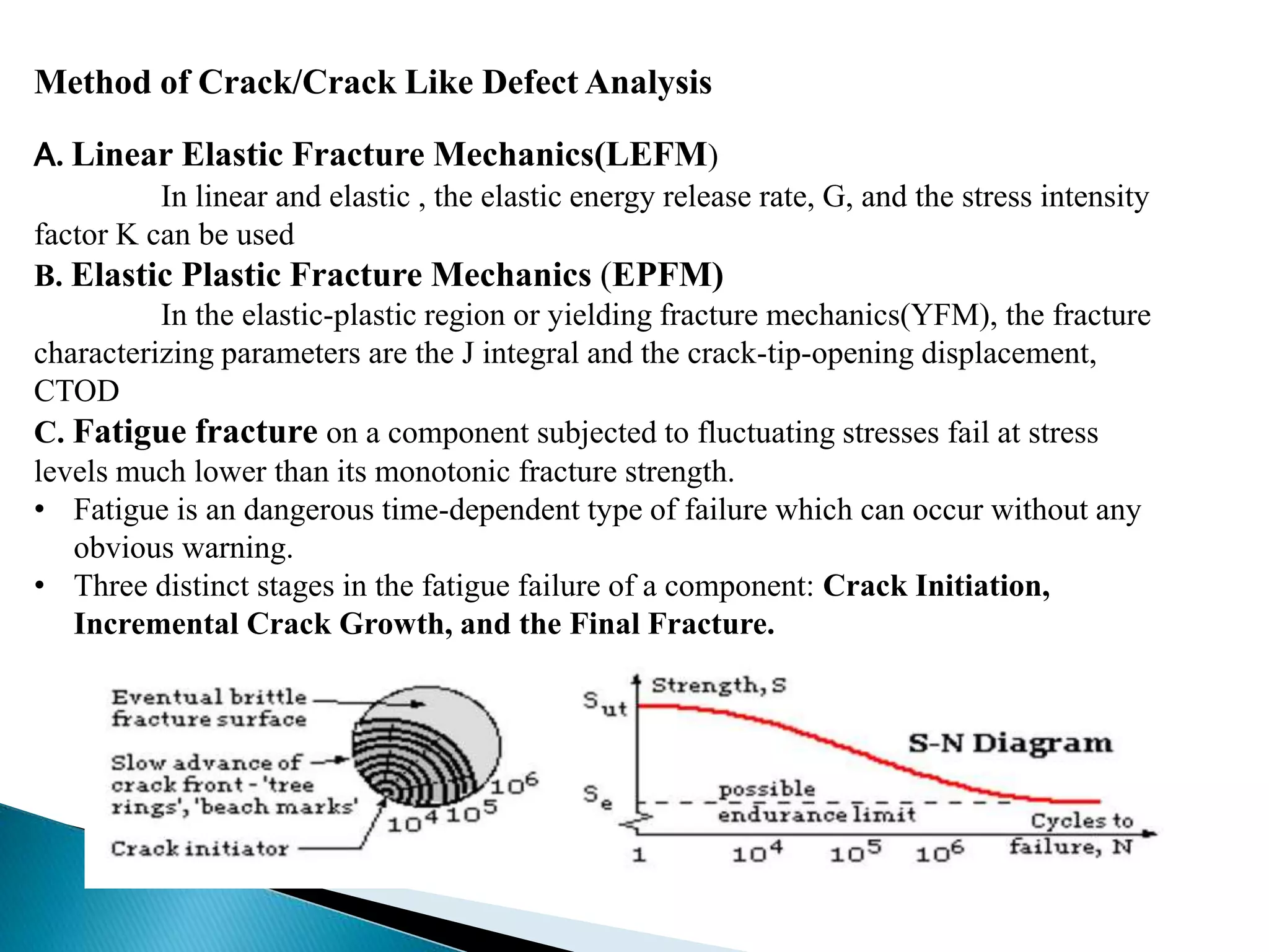 Damage tolerance and fracture mechanics | PPTX