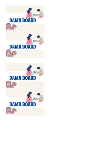 Dama Labelling for Dama Board/ Chess Board | DOCX | Board Games and Puzzles | Games and Puzzles