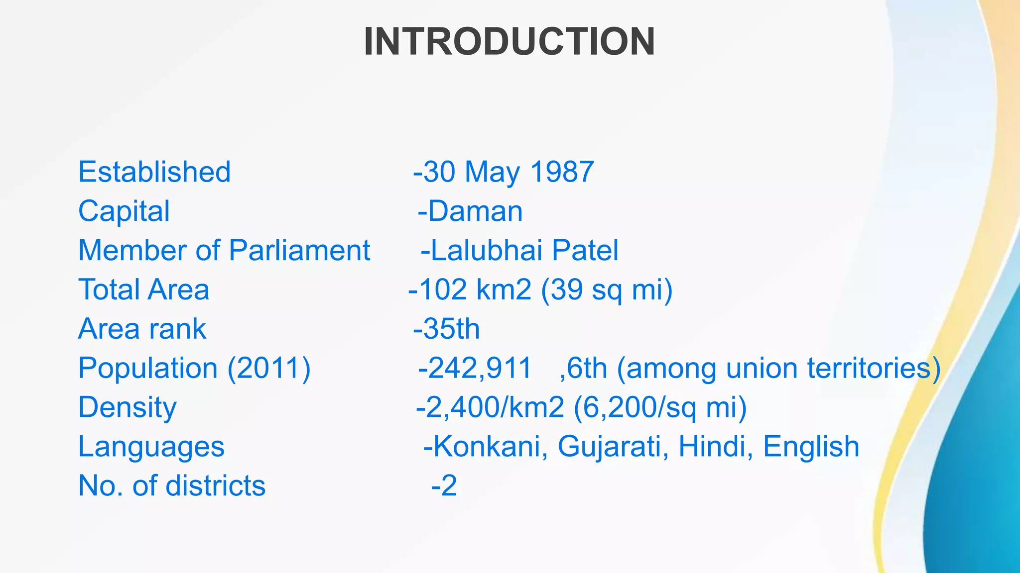 Daman and diu | PPTX