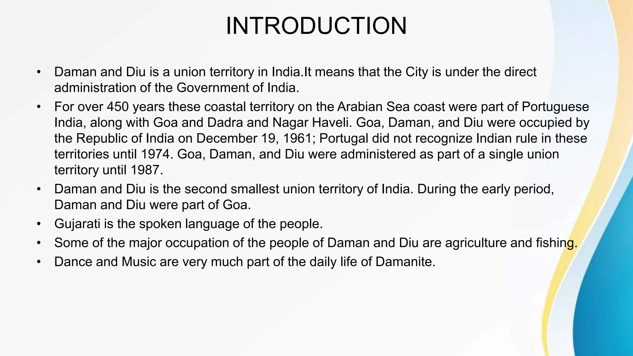 Daman and diu | PPTX