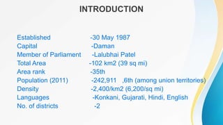 Daman and diu | PPTX