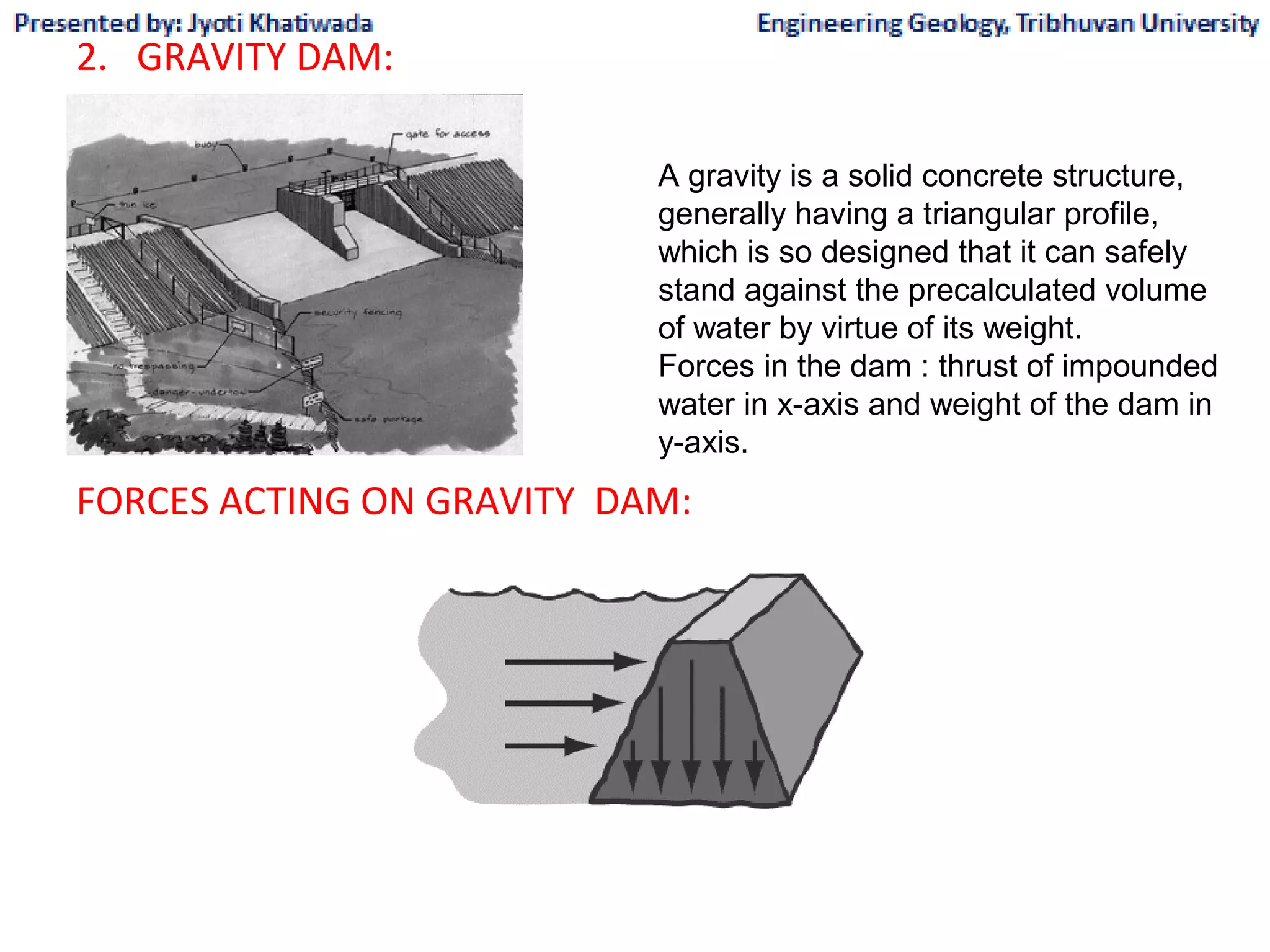 Dam and types of dam with site selection | PPT