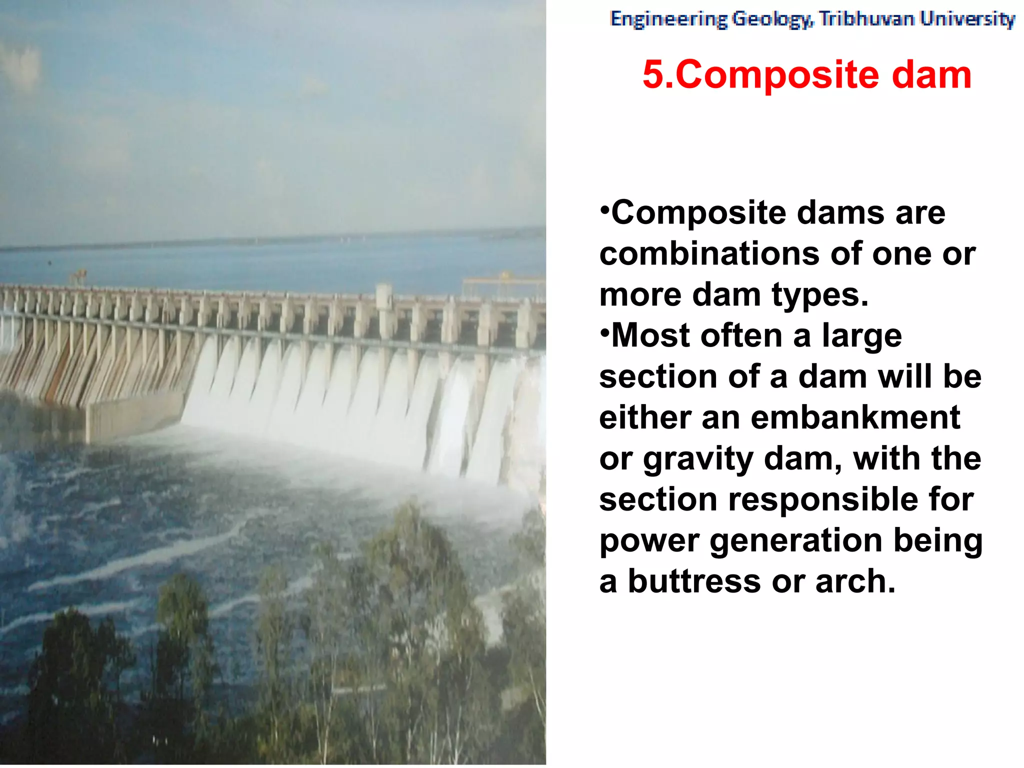 Dam and types of dam with site selection | PPT