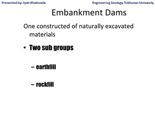 Dam and types of dam with site selection | PPT