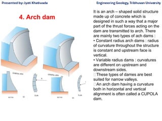 Dam and types of dam with site selection | PPT