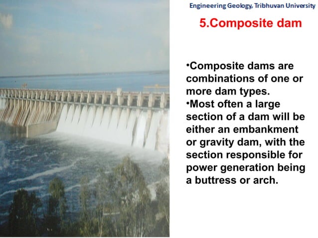 Dam and types of dam with site selection | PPT | Geography | Science