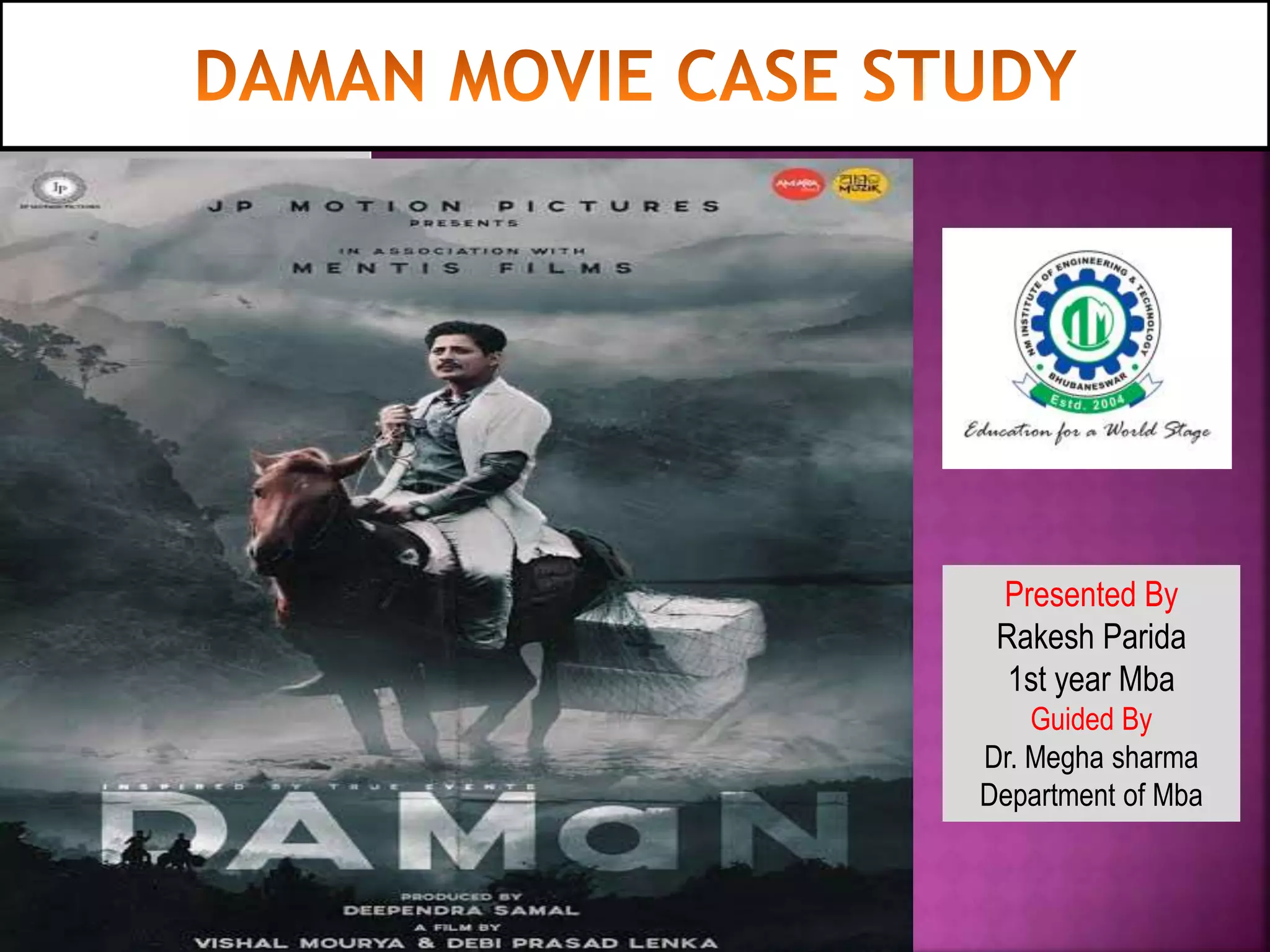 daman movie case study.pptx