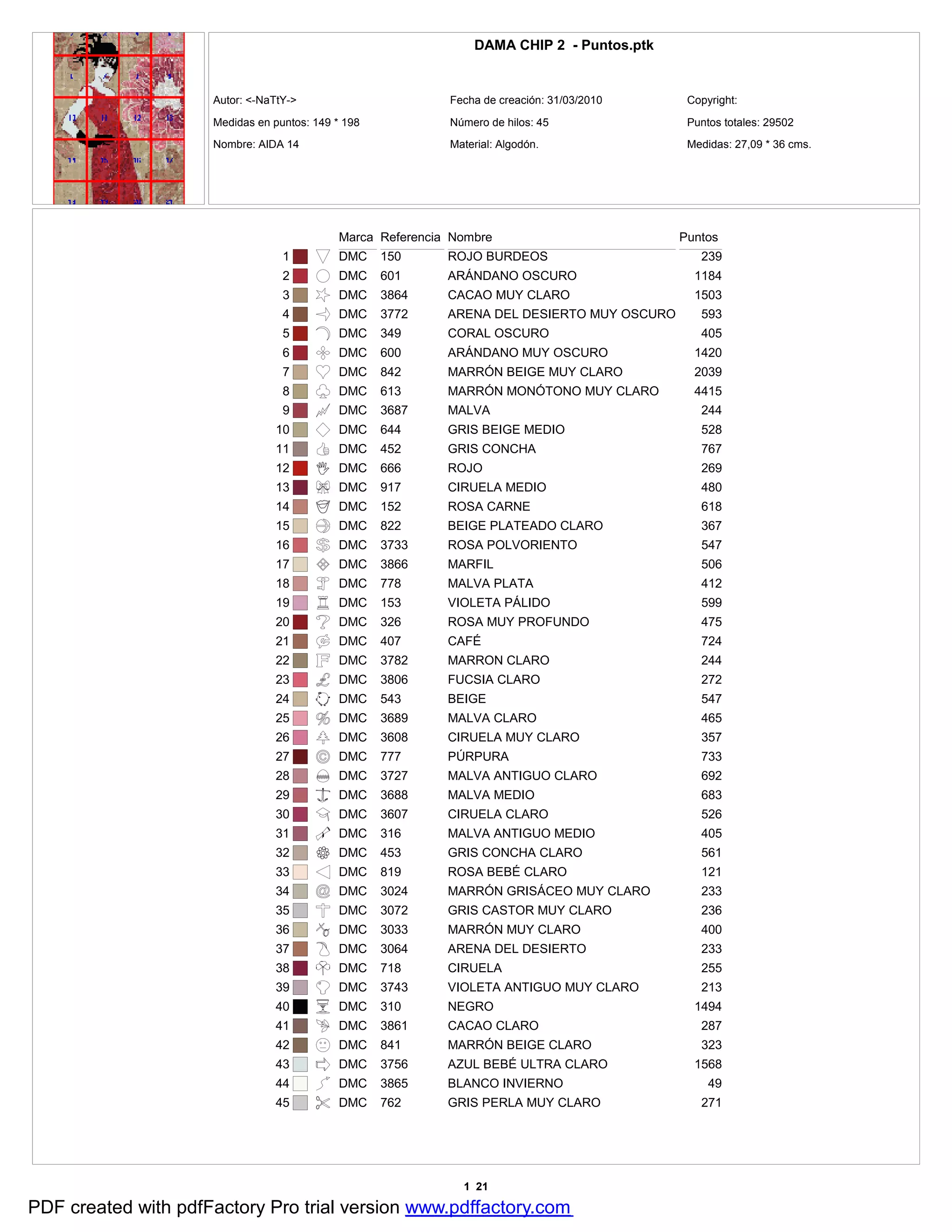 Damas dama+chip 2 | PDF