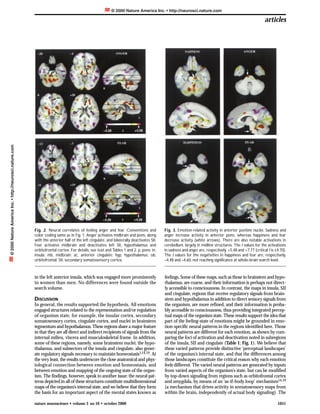 Damasio antonio subcortical and cortical brain activity during the feeling of self-generated ...