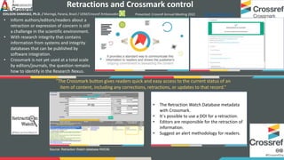 Retractions and Crossmak control | PPT