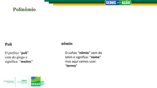 MATEMÁTICA | SEMANA 33 | 3ª SÉRIE | POLINÔMIO DECOMPOSIÇÃO EM FATORES ...