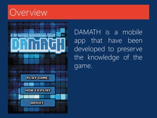 Damath | PPTX