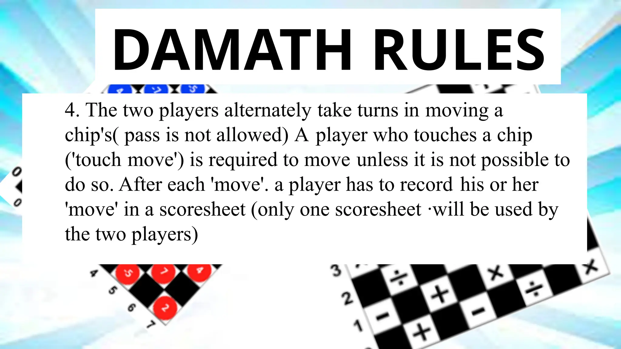 HOW TO PLAY DAMATH AS RECREATIONAL ACTIVITY.pptx