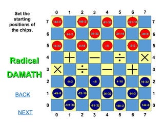DAMATH BOARDpresentation and how to play.pptx | Sports