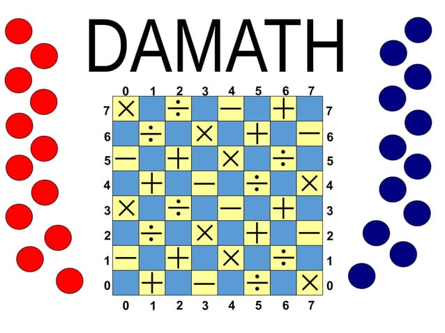 DAMATH BOARDpresentation and how to play.pptx | Sports