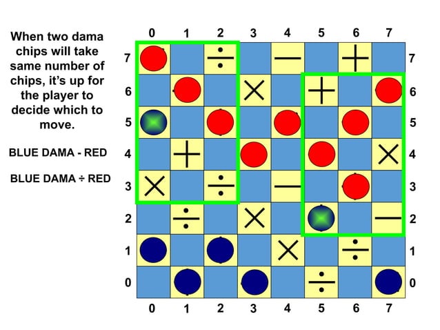 DAMATH BOARDpresentation and how to play.pptx | Sports