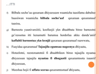 Dambii gibiraa (Labsiii 202).pptx naannoo oromiyaa | PPTX