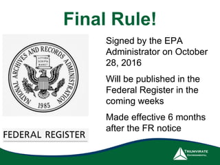 Analyzing the Hazardous Waste Generator Improvements Rule | PDF