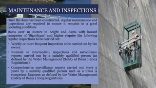 Dam construction safety management (group 2, 7th reporter) | PPTX