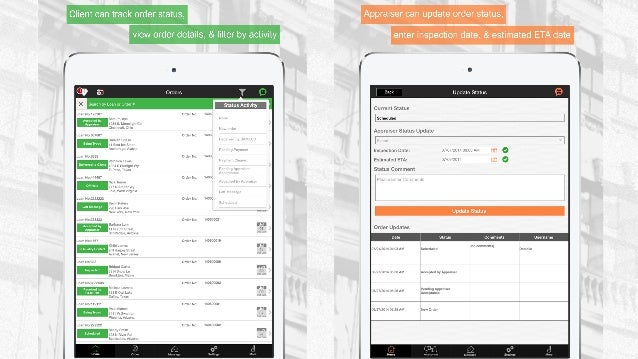 DAMECO real estate appraisal tablet app