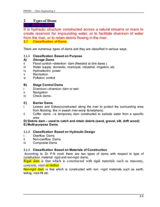 Dam engineering i 2 | PDF