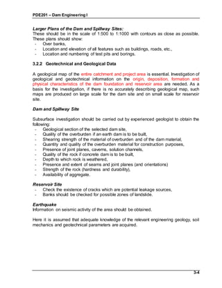 Dam engineering i 3 | DOC