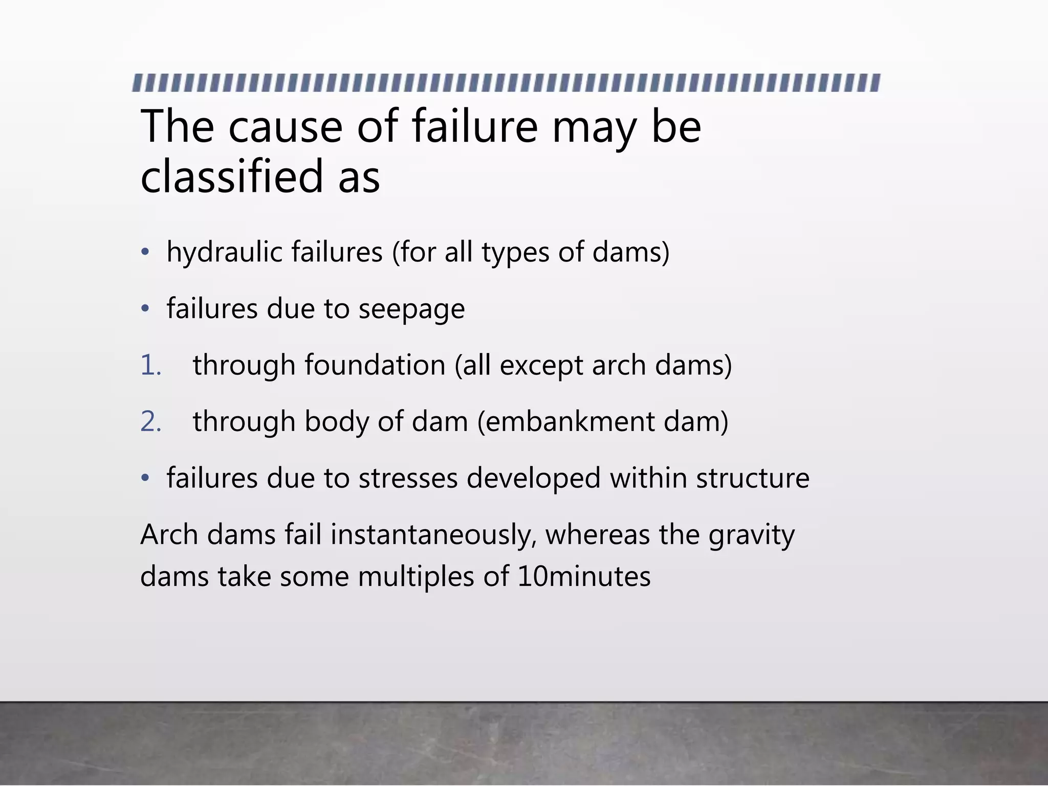 Dam failure | PPTX