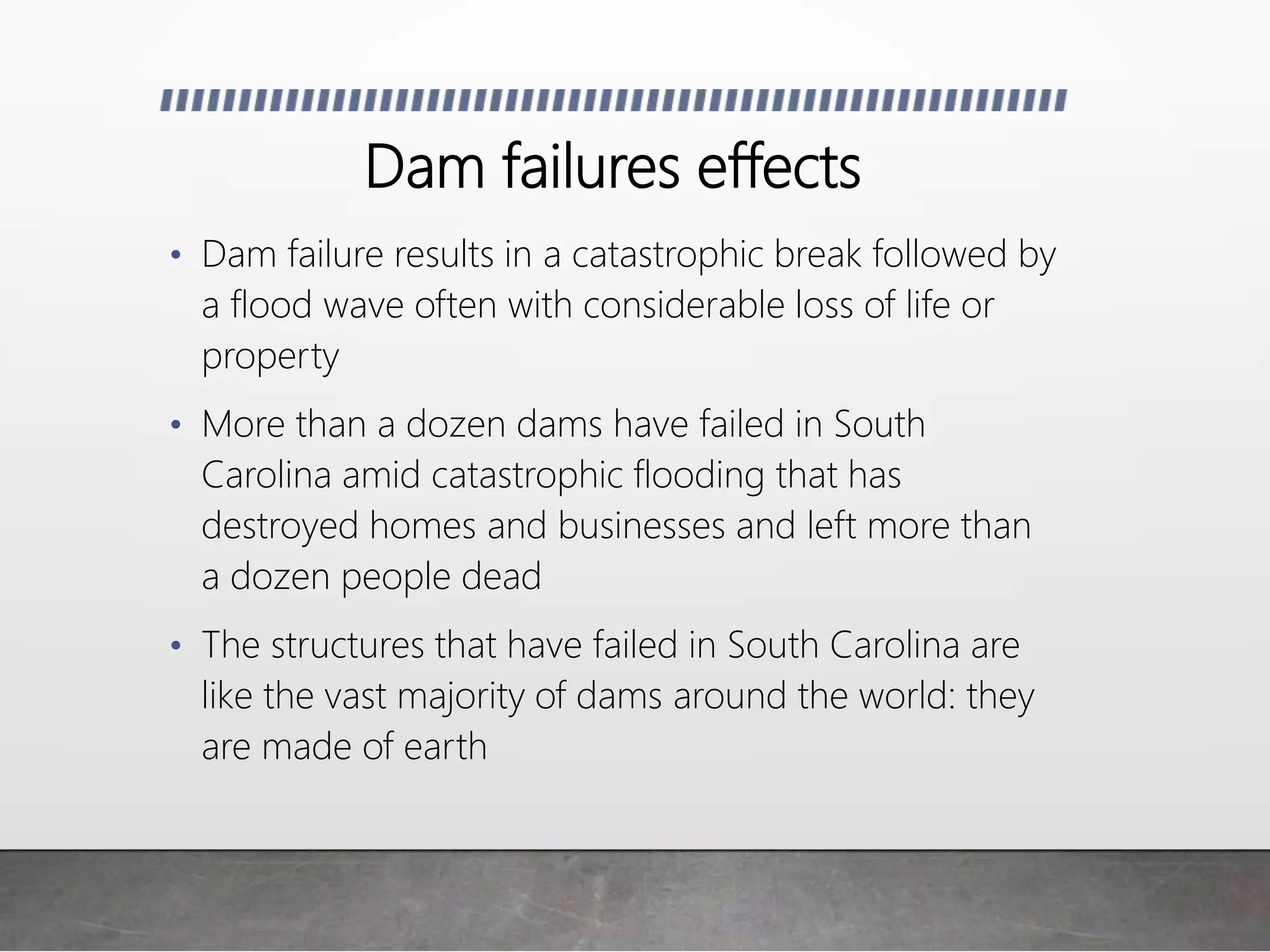 Dam failure | PPTX