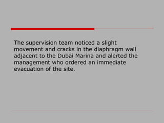 Dam failure infinity tower dubaimari (5zal) | PPT