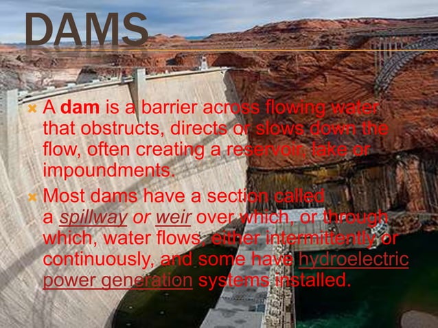 Possibilty of Dam failures | PPTX | Water Services | Home Utilities
