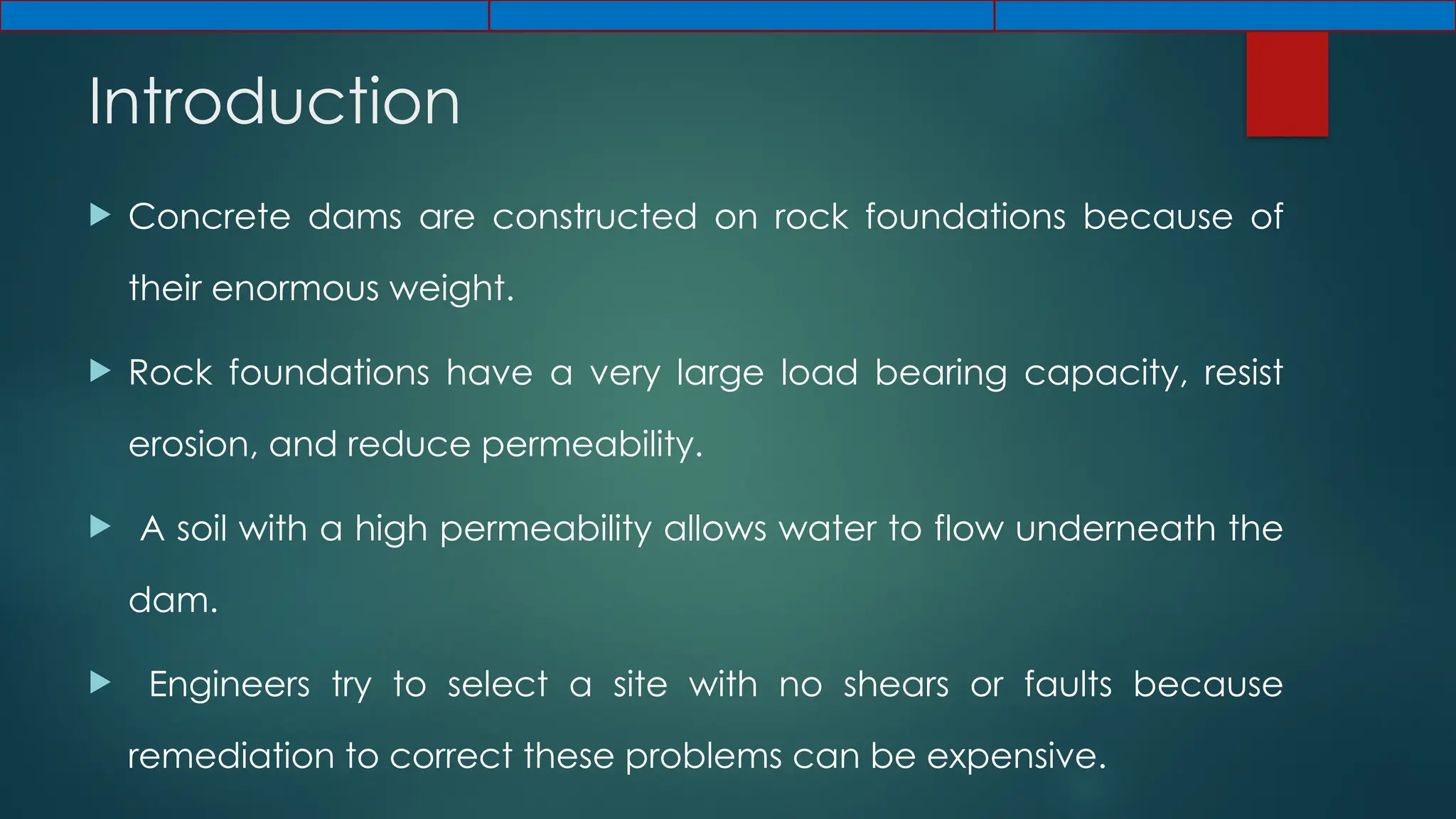 Dam Foundation ppt in Aligarh Muslim University | PPTX
