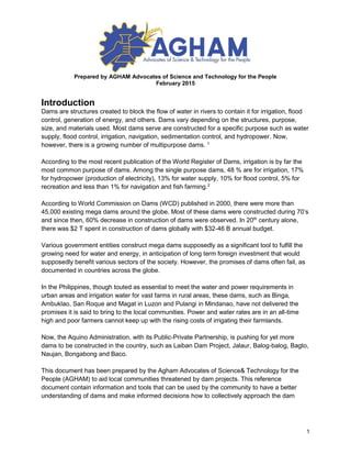 Dam guide for communities | PDF