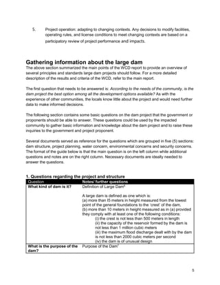 Dam guide for communities | PDF