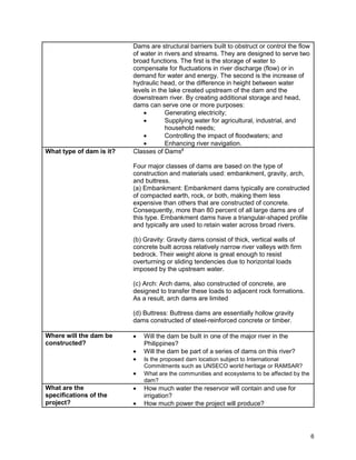 Dam guide for communities | PDF