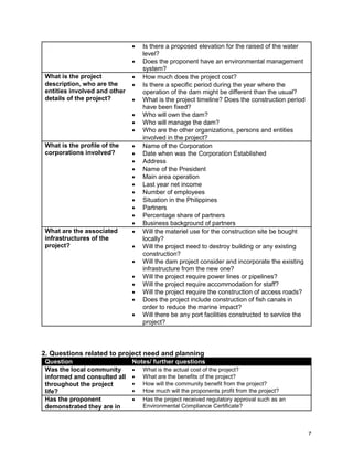 Dam guide for communities | PDF