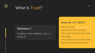 Trust The Creator | PPTX