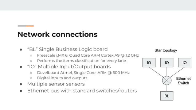 Mirko Damiani - An Embedded soft real time distributed system in Go | PPT