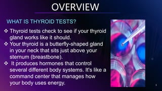 Thyroid function test | PPTX