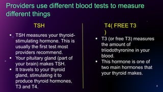 Thyroid function test | PPTX