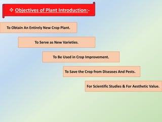 CROP IMPROVEMENT-INTRODUCTION, SELECTION & HYBRIDIZATION FOR APPLE ...
