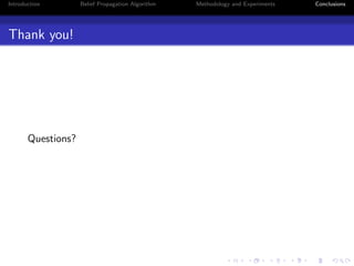 Vertex Centric Asynchronous Belief Propagation Algorithm for Large-Scale Graphs | PPT