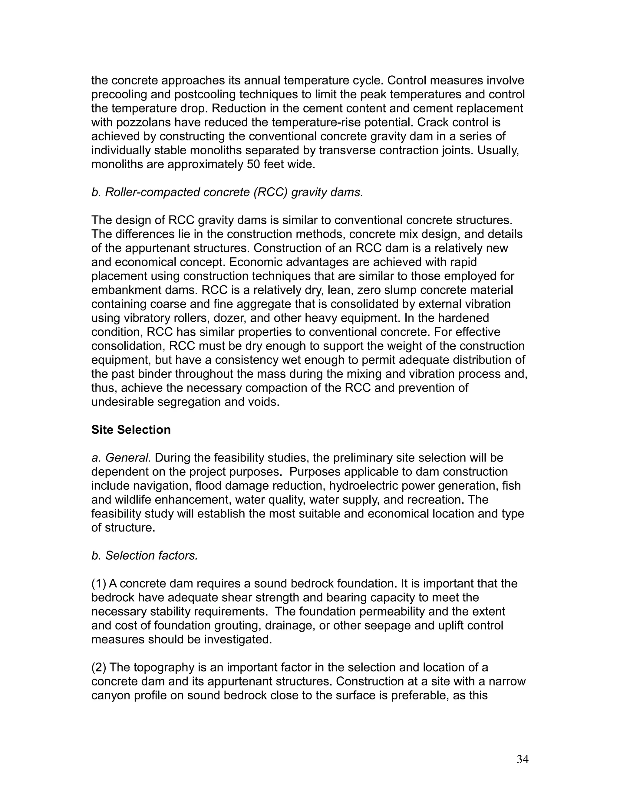 dam Note.pdf,lecturenote on dam engineering | PDF